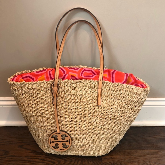 Tory Burch | Bags | Nwt Tory Burch Straw Tote Bag | Poshmark